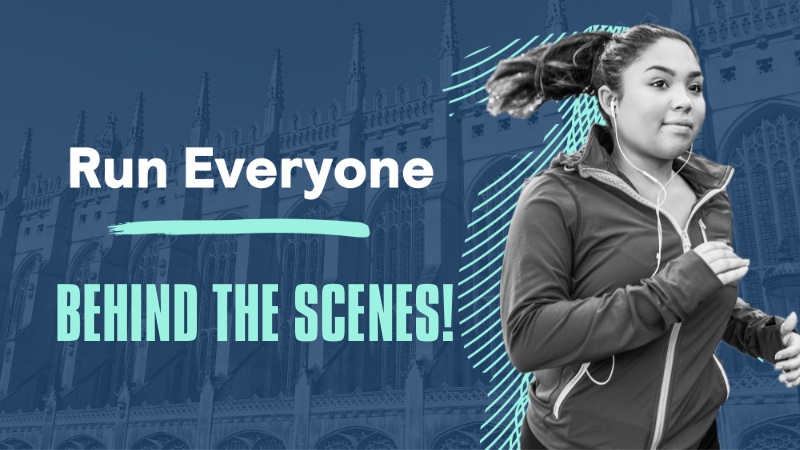 Behind the scenes of the Run Everyone challenge - Power2Inspire